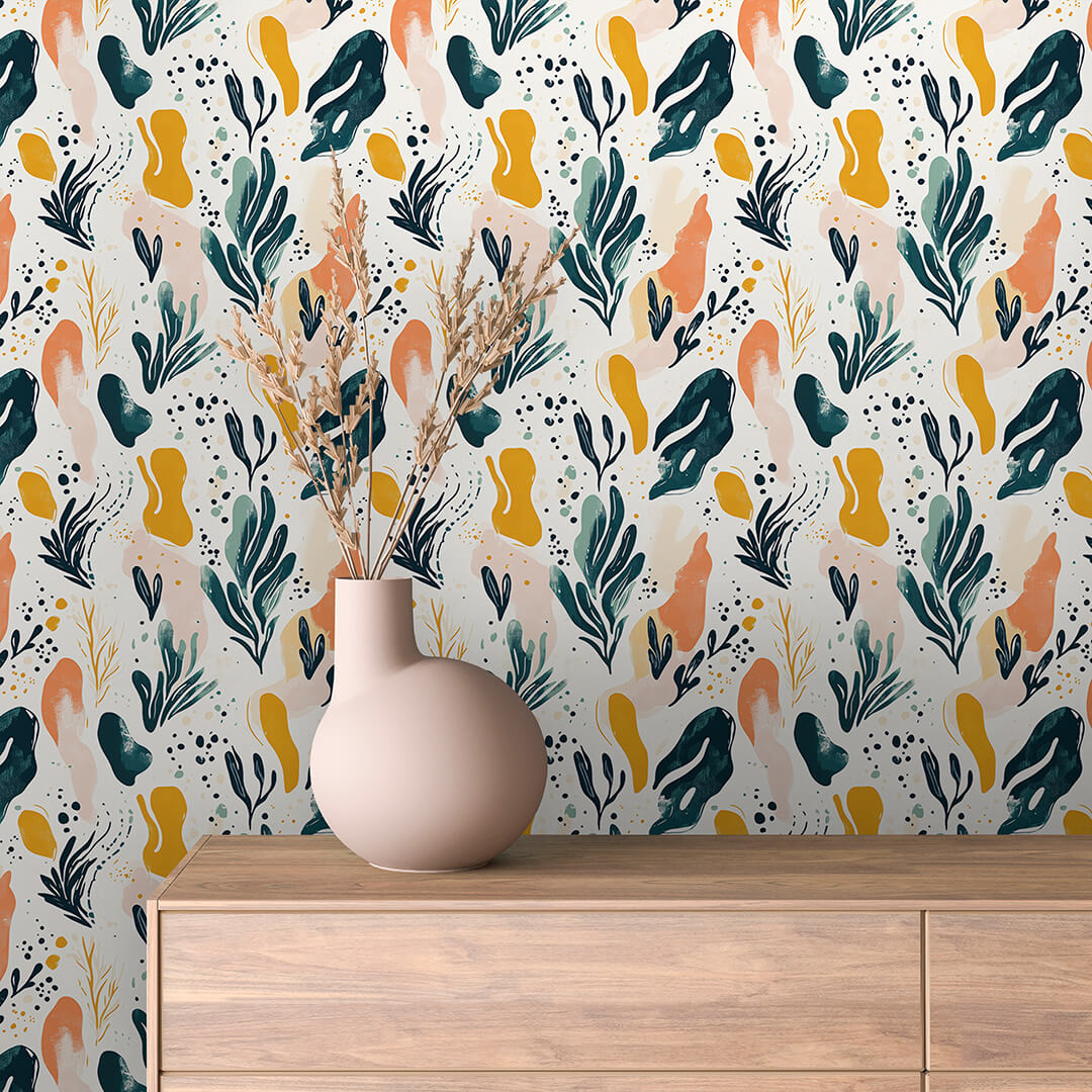 Terracotta Tidepool Abstract – Boutique Rugs