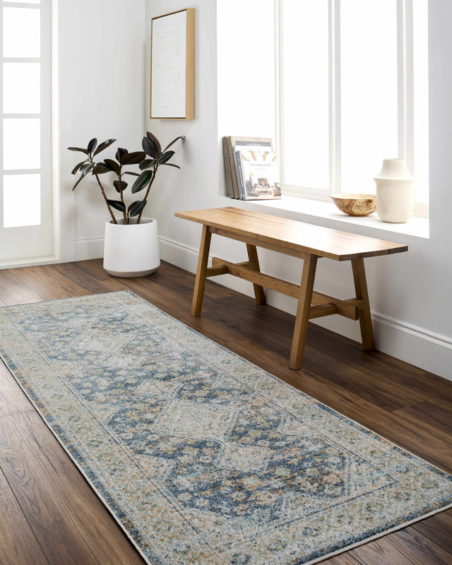 Bhavya Navy Washable Area Rug – Boutique Rugs