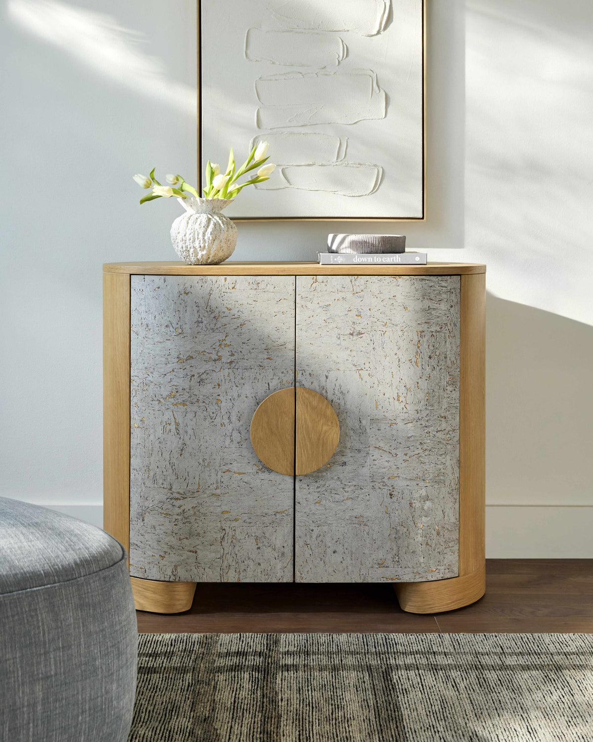 Oprisavci Silver Gray Cabinet – Boutique Rugs