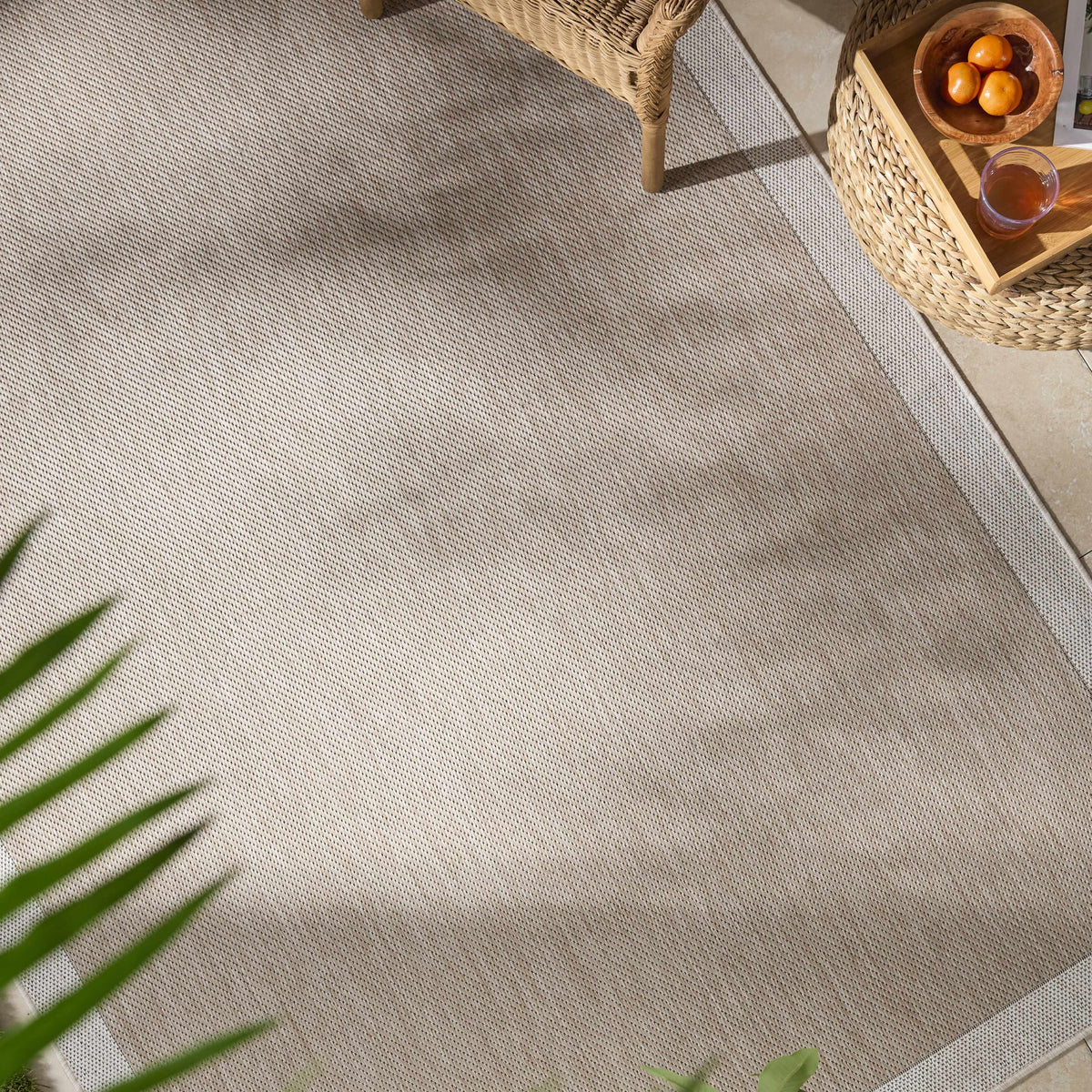 Chetan Tan Outdoor Rug – Boutique Rugs