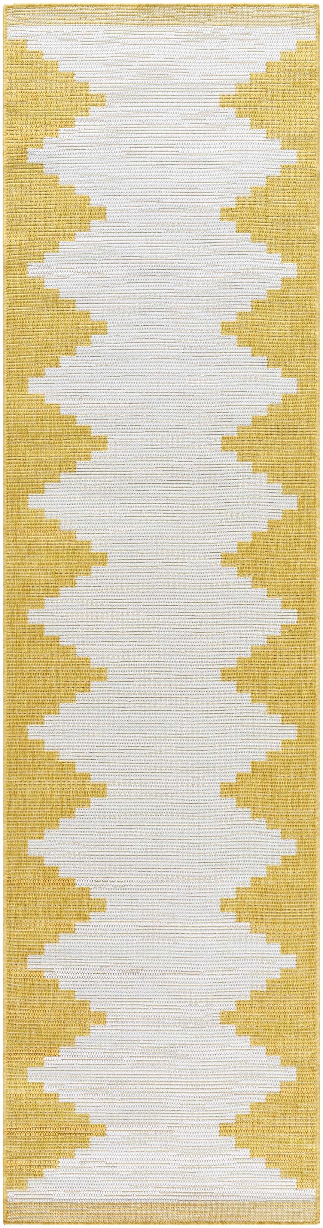 Djugun Yellow Outdoor Rug – Boutique Rugs