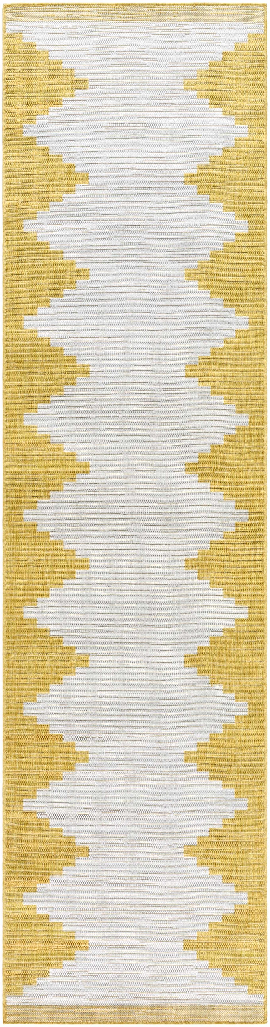 Djugun Yellow Outdoor Rug – Boutique Rugs