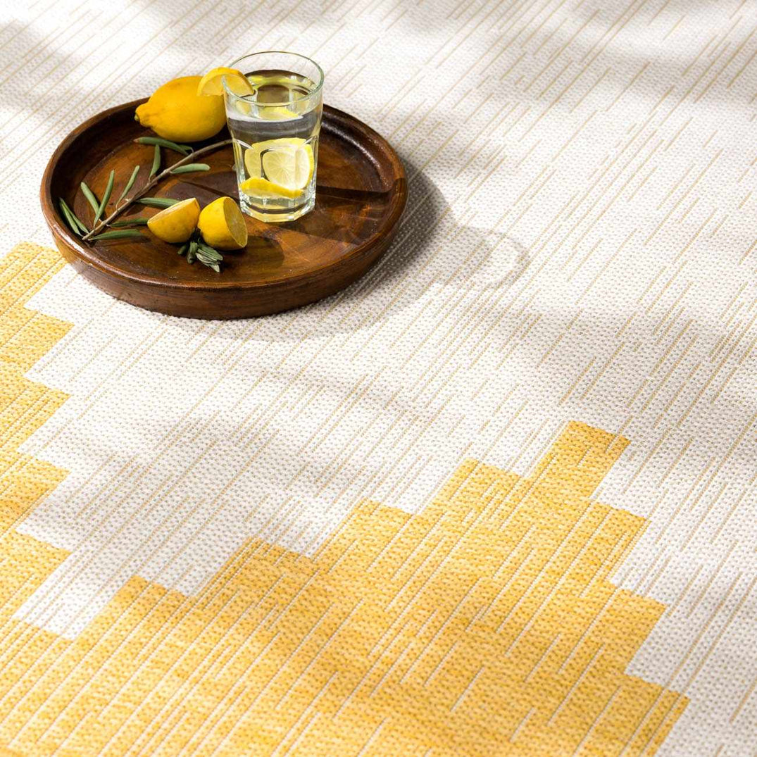Djugun Yellow Outdoor Rug – Boutique Rugs