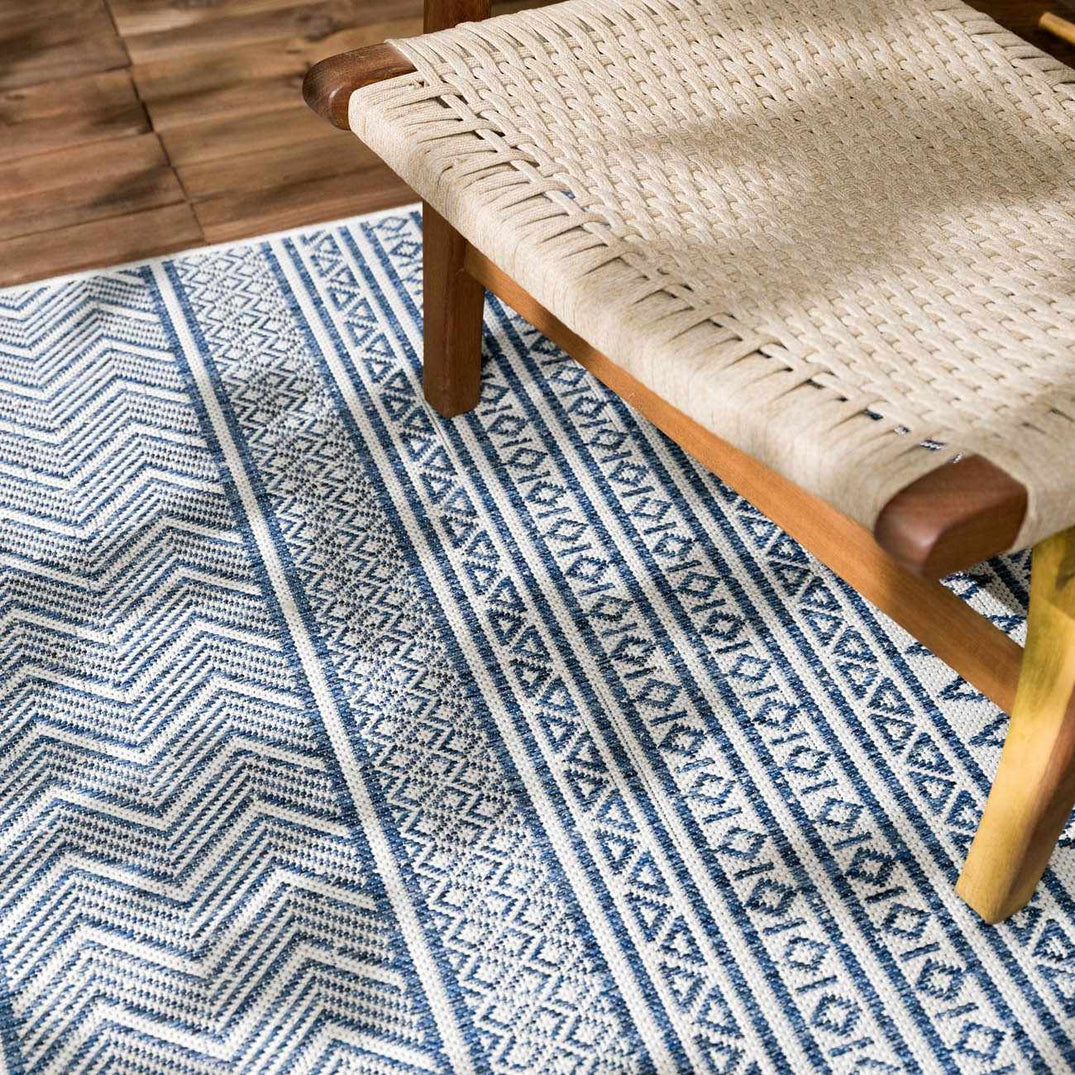 Madras Light Blue Green All Over Performance Area Rug – Boutique Rugs