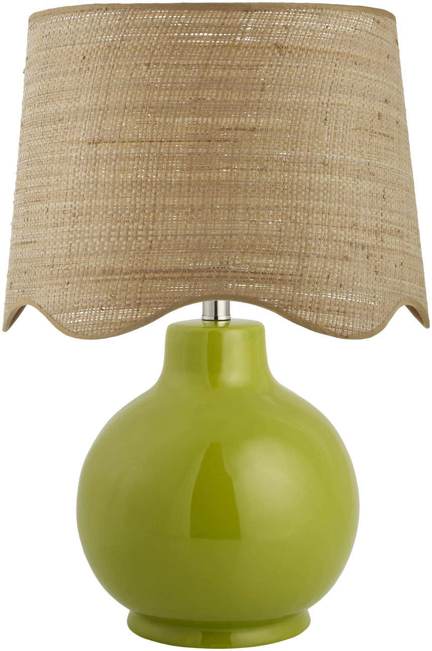 Pojezerje Olive Rattan Table Lamp – Boutique Rugs