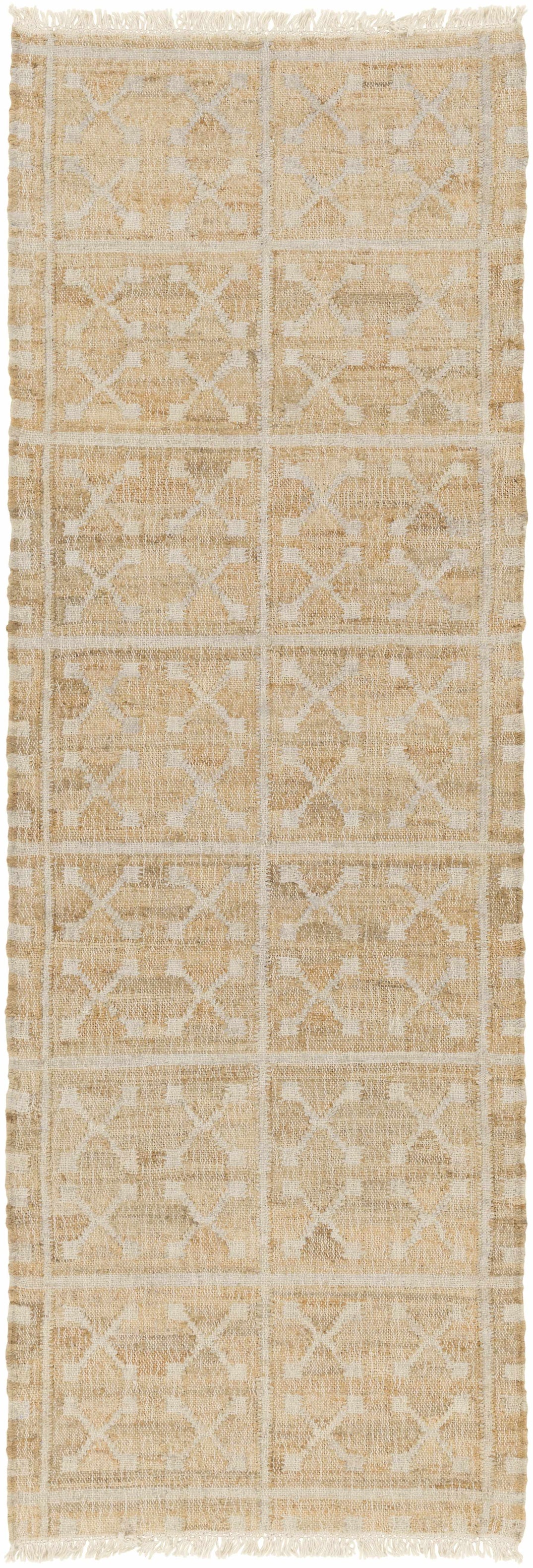 Rice Handcrafted Fringed Jute Carpet – Boutique Rugs