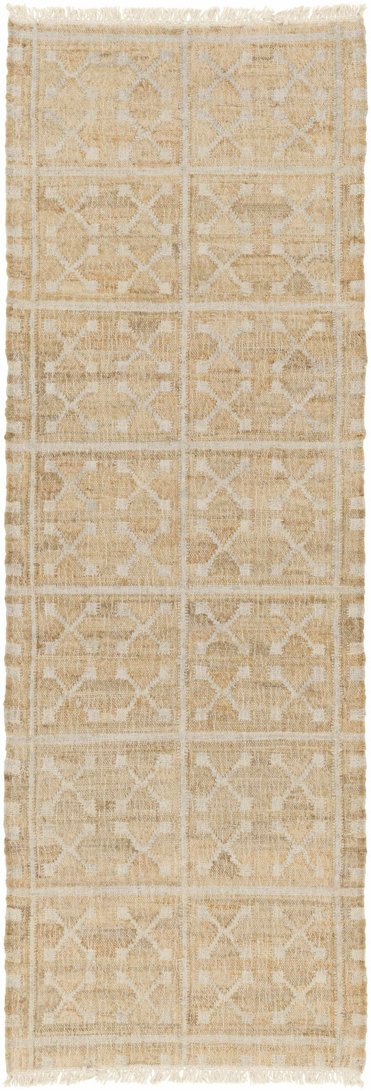 Rice Handcrafted Fringed Jute Carpet – Boutique Rugs