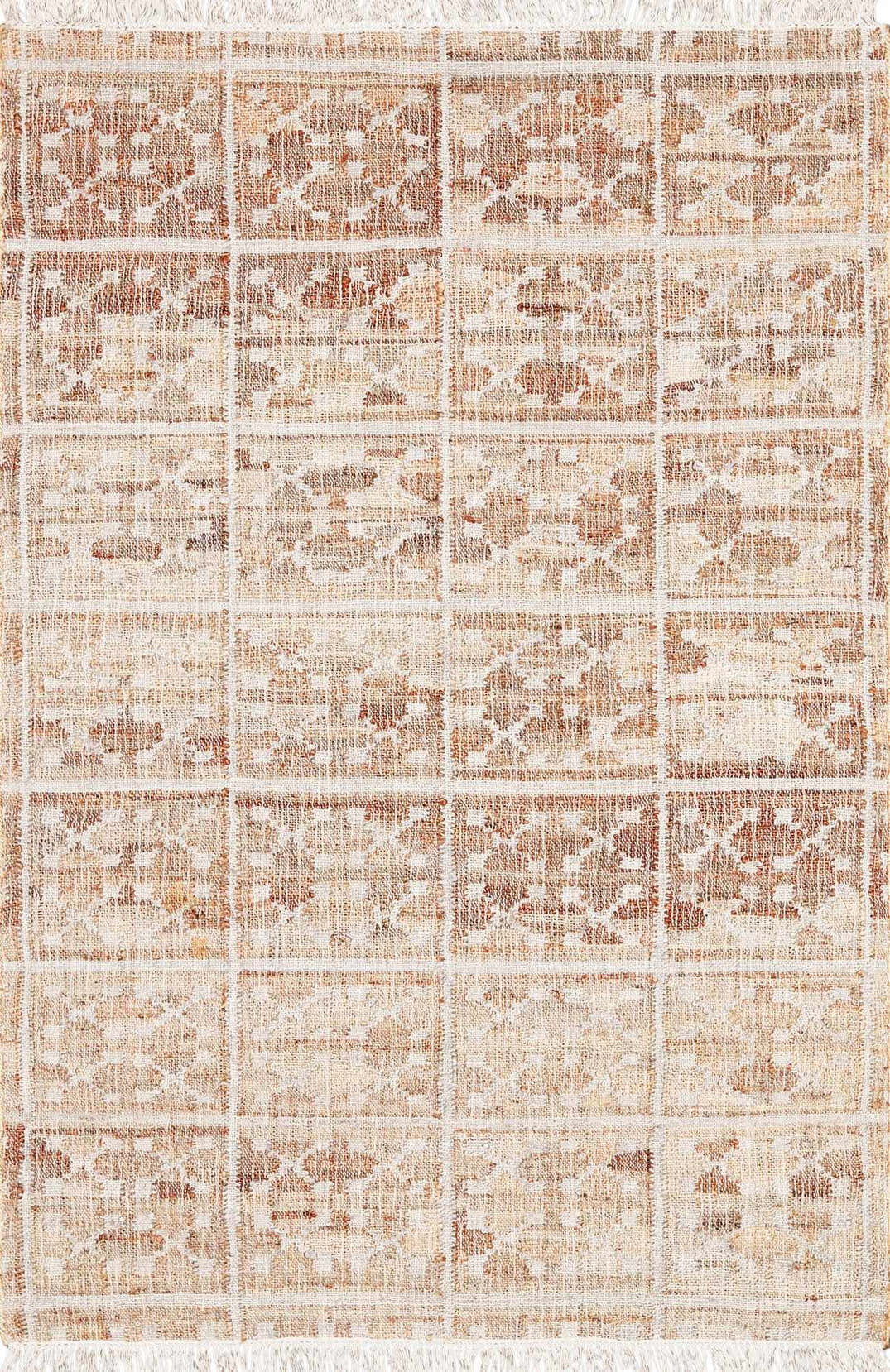 Rice Handcrafted Fringed Jute Carpet – Boutique Rugs