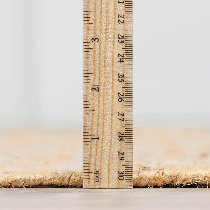 Rice Handcrafted Fringed Jute Carpet – Boutique Rugs