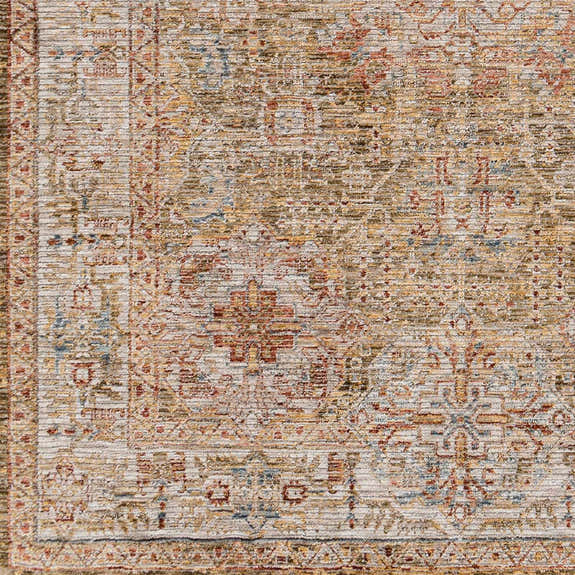 Ange Tan Rich Textured Traditional Rug – Boutique Rugs
