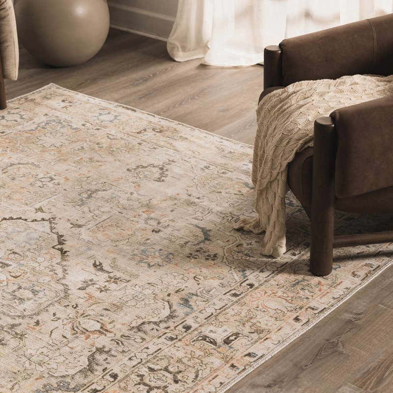 Standon Vintage Flat Pile Washable Rug – Boutique Rugs