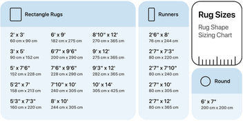 Rug Size Guide | Boutique Rugs
