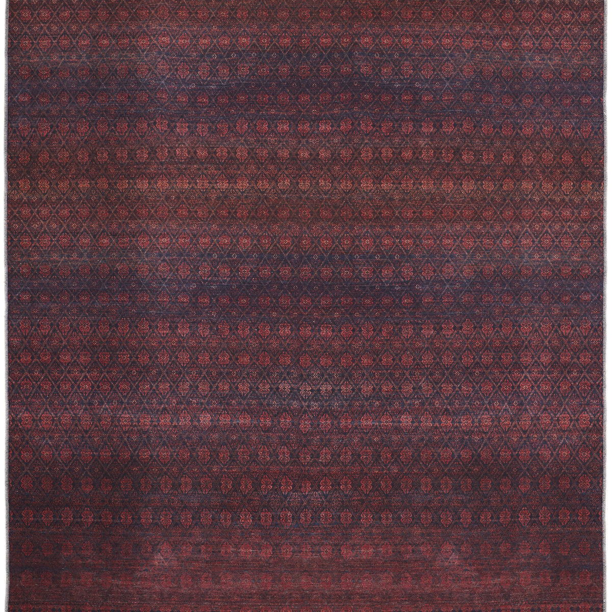 Feizy Voss Transitional Diamond - Red/Gray Area Rug – Boutique Rugs