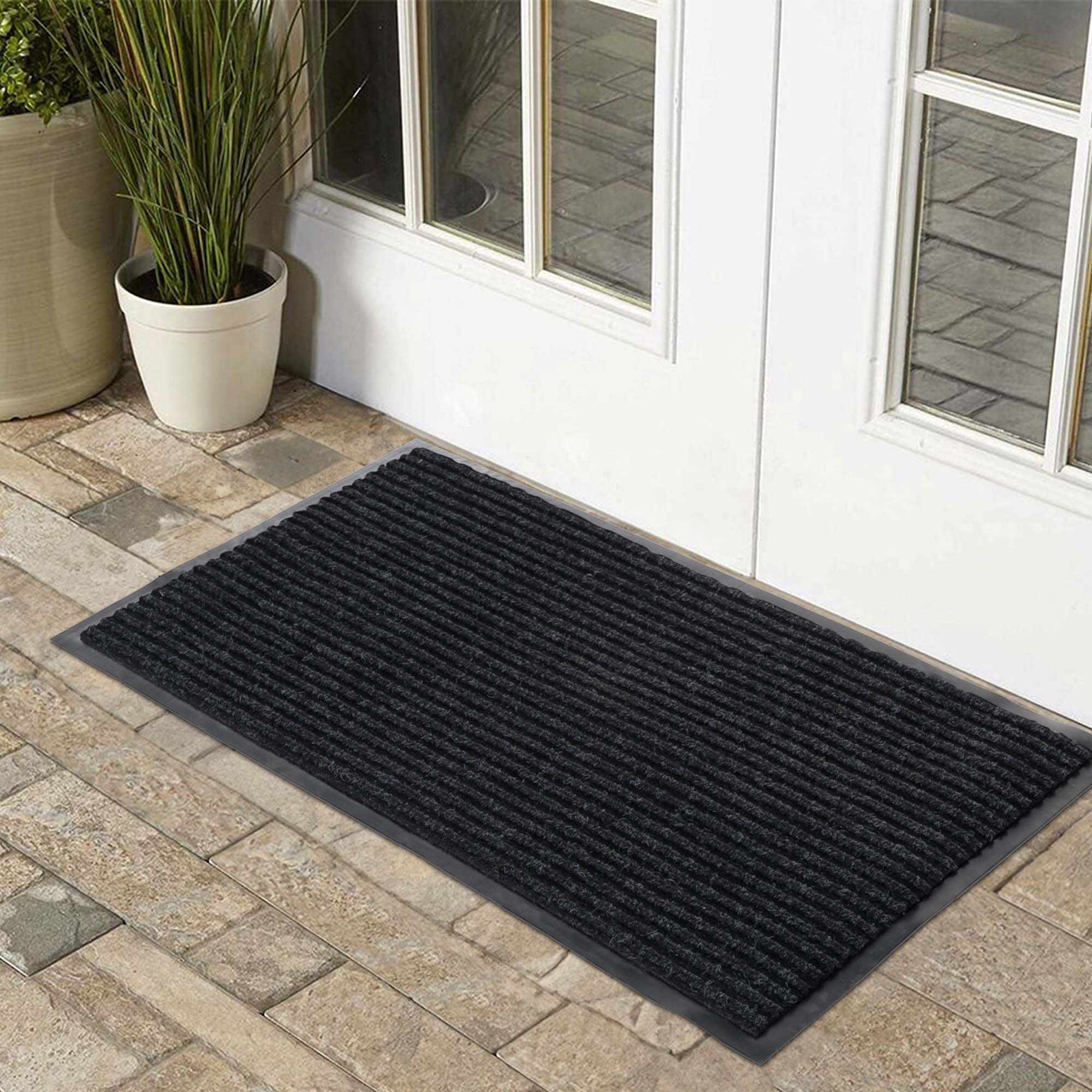Black Door Mat