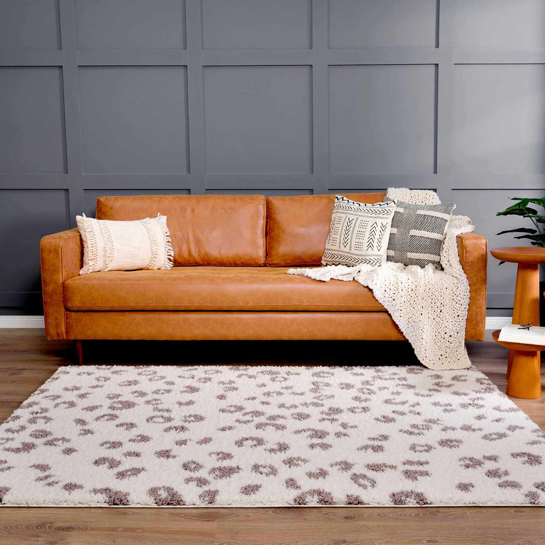 Zhen Pink Spots Leopard Rug - Clearance – Boutique Rugs