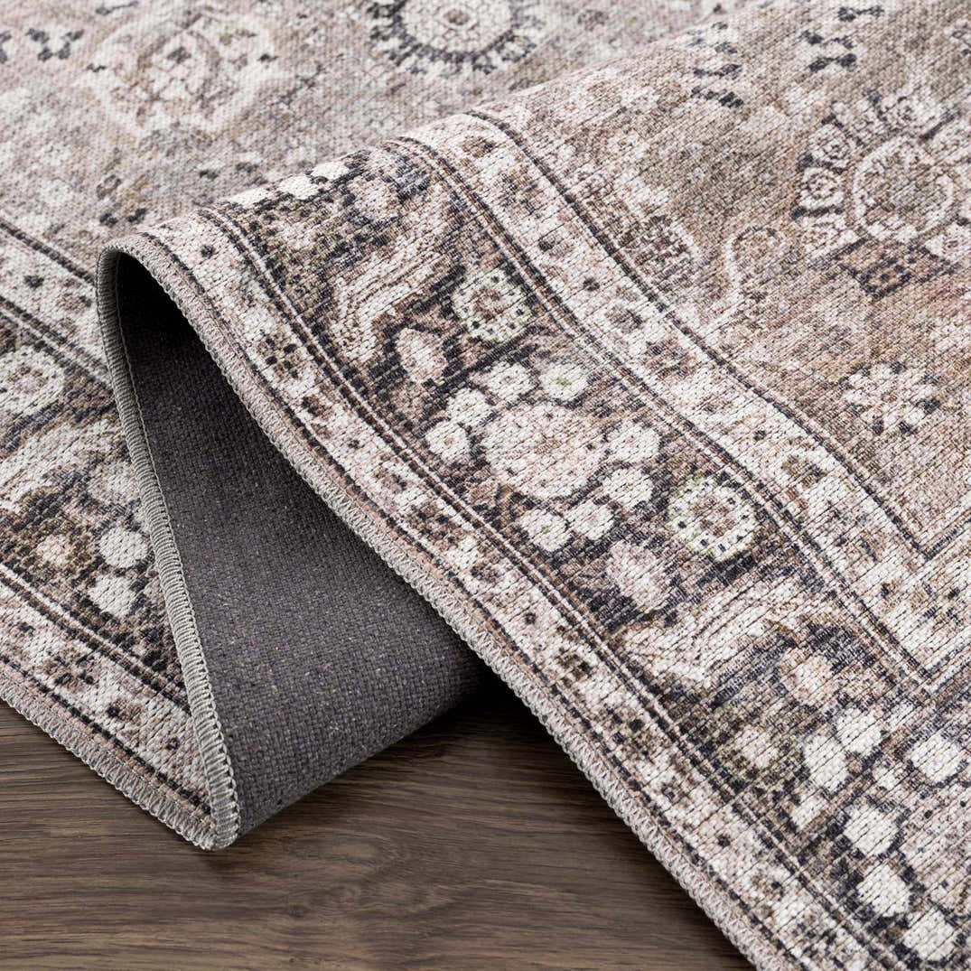 Brown Ganyangan Washable Rug