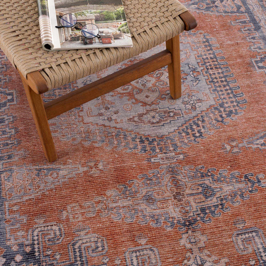 Taber Burnt Orange Persian Style Rug – Boutique Rugs