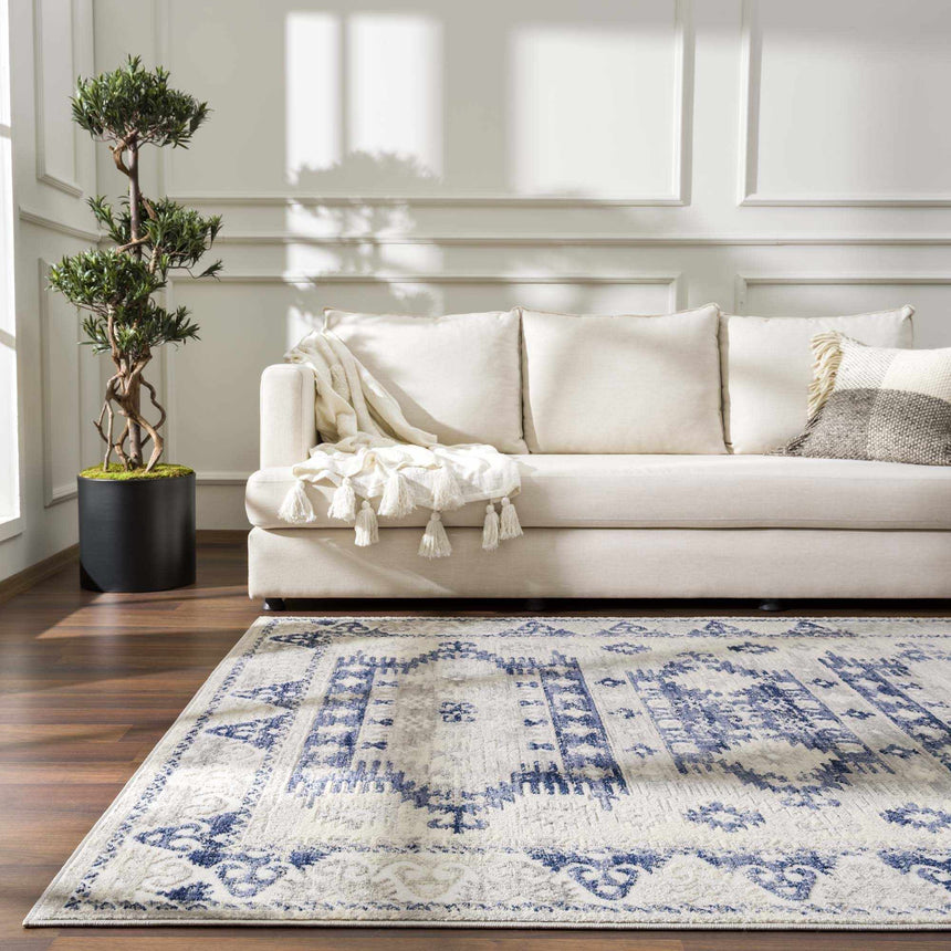 Bindi Navy Area Rug - Clearance – Boutique Rugs
