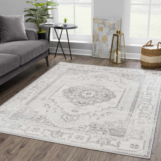 Tigried Ivory & Gray 2315 Area Rug - Clearance – Boutique Rugs