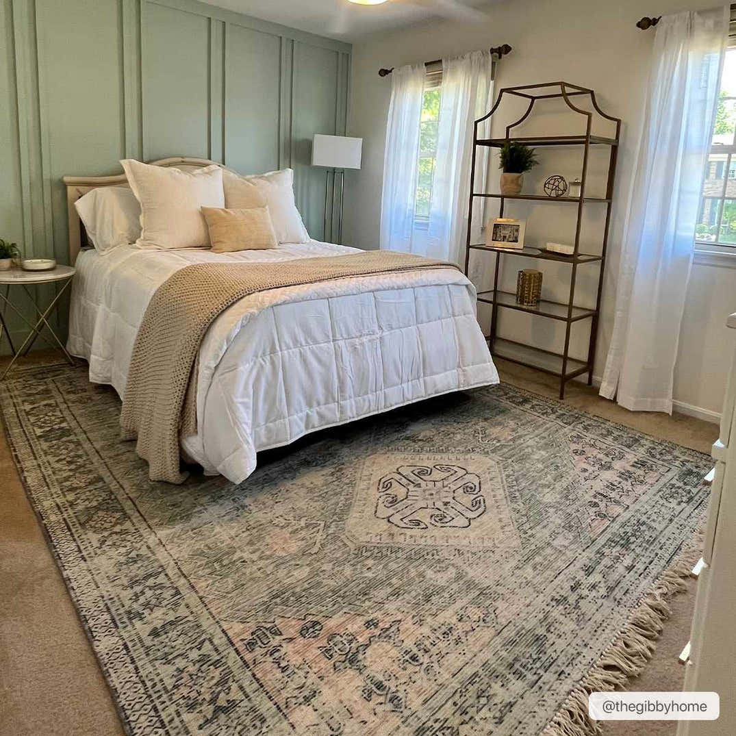 Foraker Sage Green Cotton Rug – Boutique Rugs