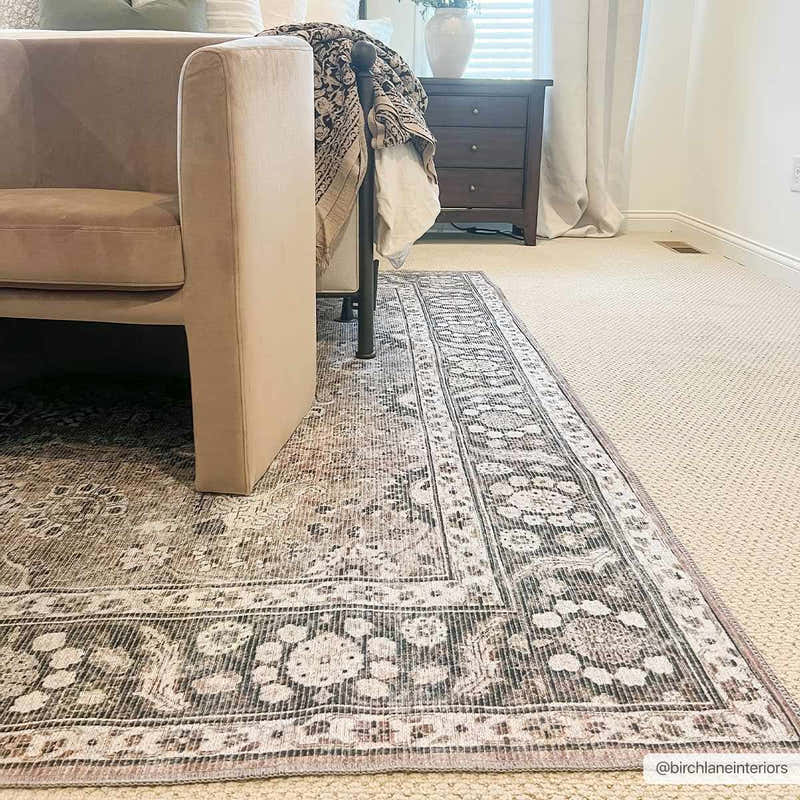 Brown Ganyangan Washable Rug