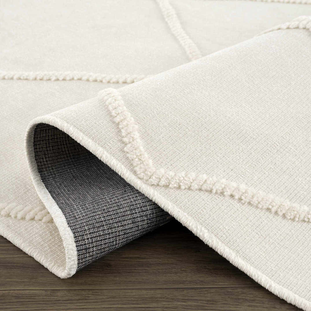 Amani White Washable Rug - Clearance – Boutique Rugs