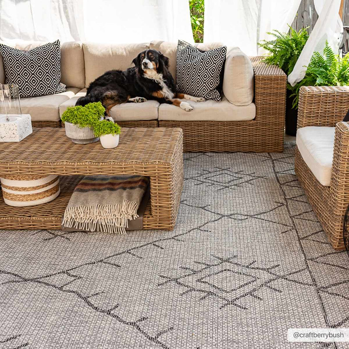 Large Outdoor Rugs for Spacious Patios | Boutique Rugs
