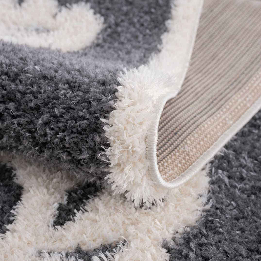 Zane Charcoal Tibetan Tiger Plush Rug – Boutique Rugs