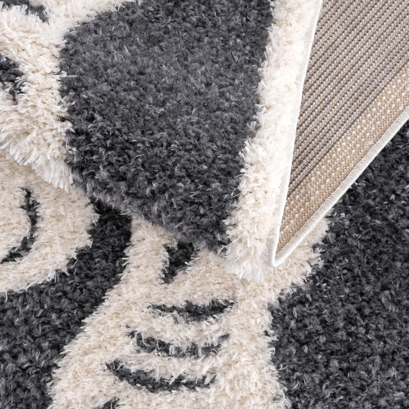 Zane Charcoal Tibetan Tiger Plush Rug – Boutique Rugs