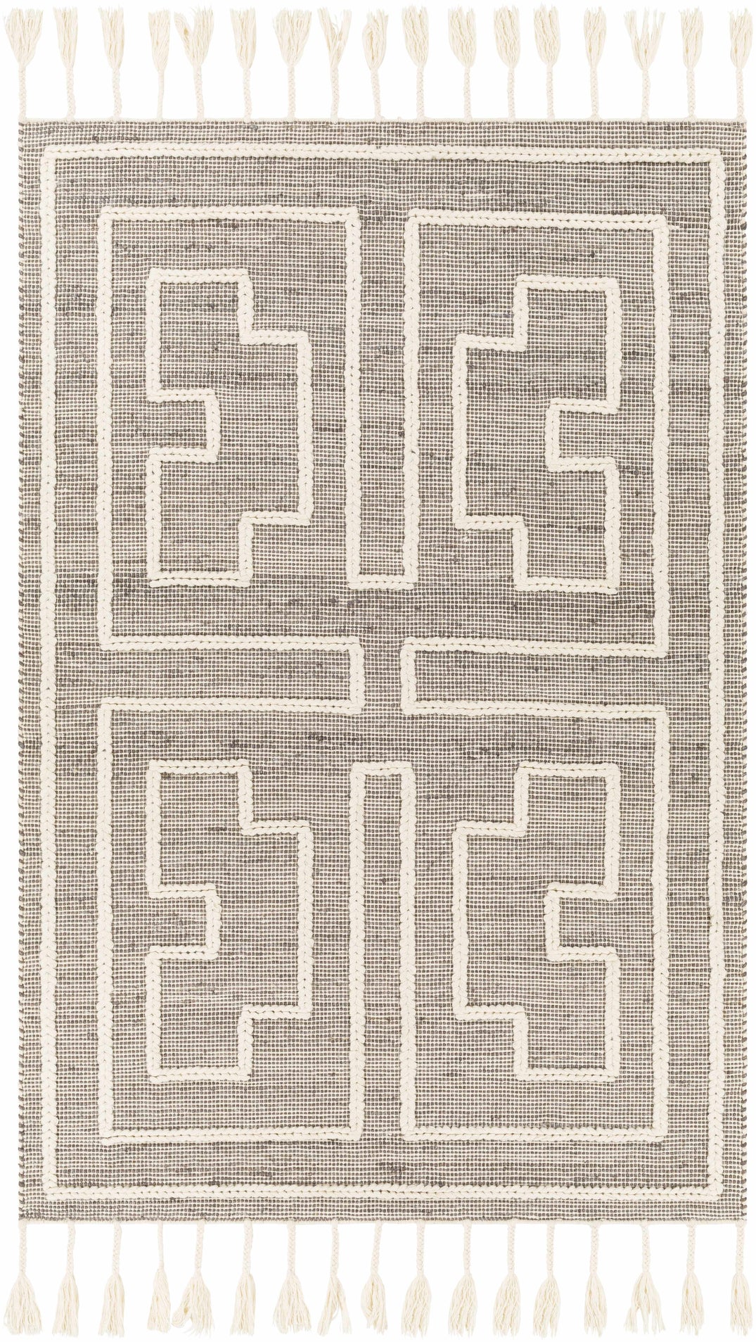 Azra Tasseled Jute&Wool Rug – Boutique Rugs