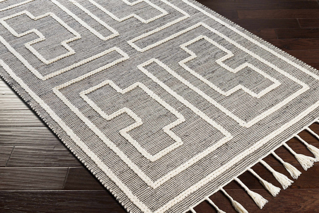 Azra Tasseled Jute&Wool Rug – Boutique Rugs