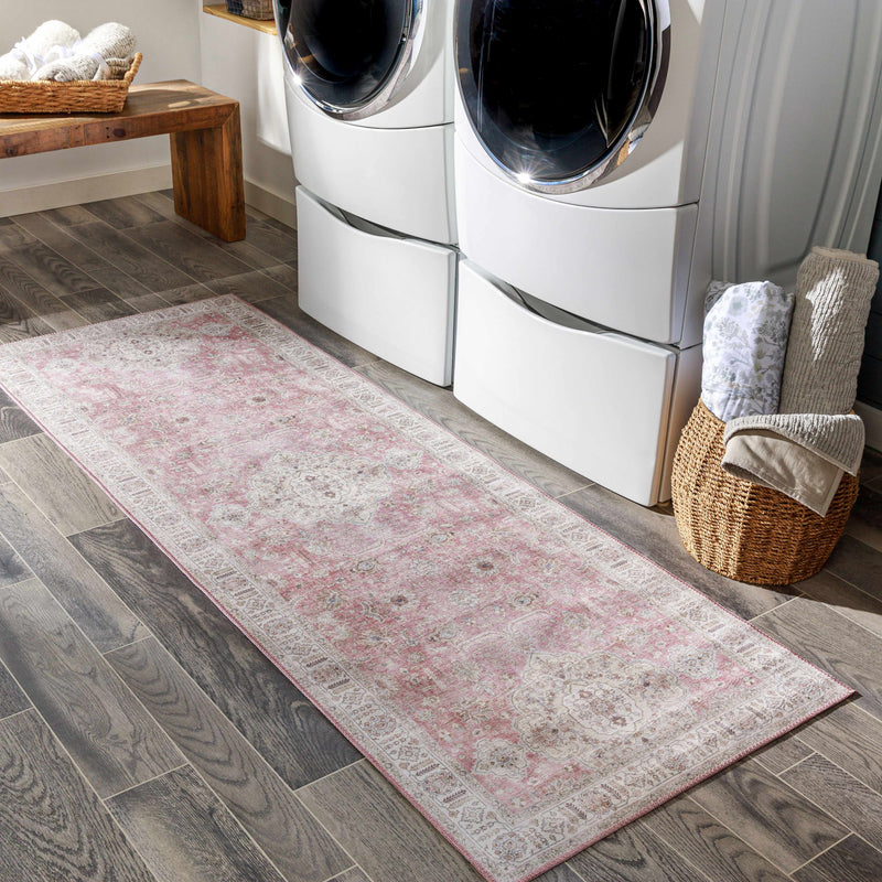 Bergman Distressed Red Area Rug – Boutique Rugs