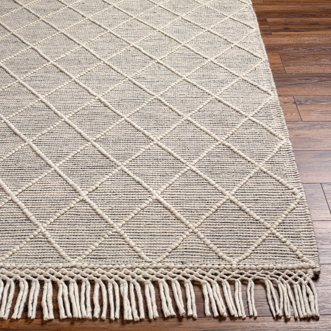 Ezria Wool Rug with Tassels - Clearance – Boutique Rugs