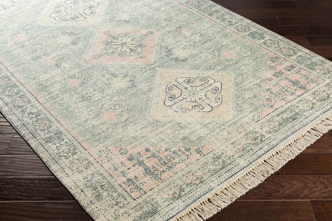 Foraker Sage Green Cotton Rug – Boutique Rugs