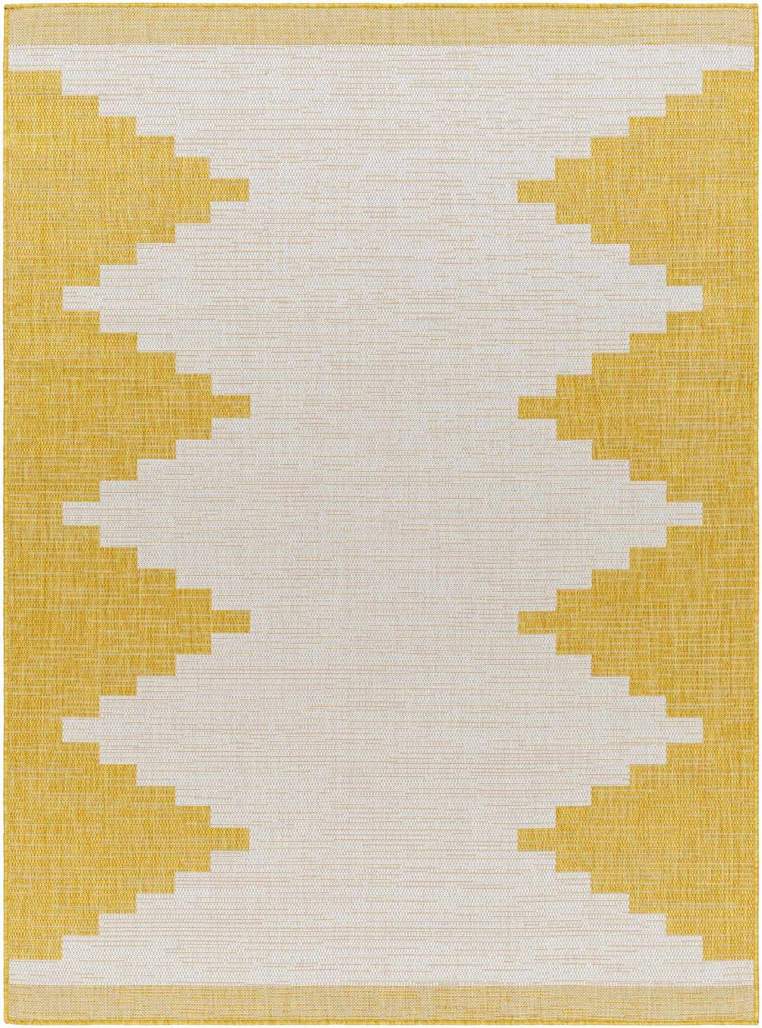 Djugun Yellow Outdoor Rug – Boutique Rugs