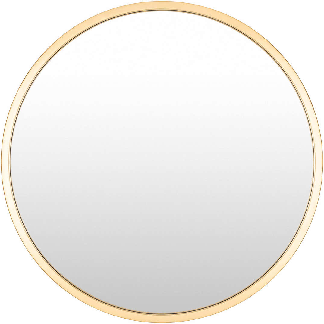 Guindarohan Gold Frame Round Mirror – Boutique Rugs