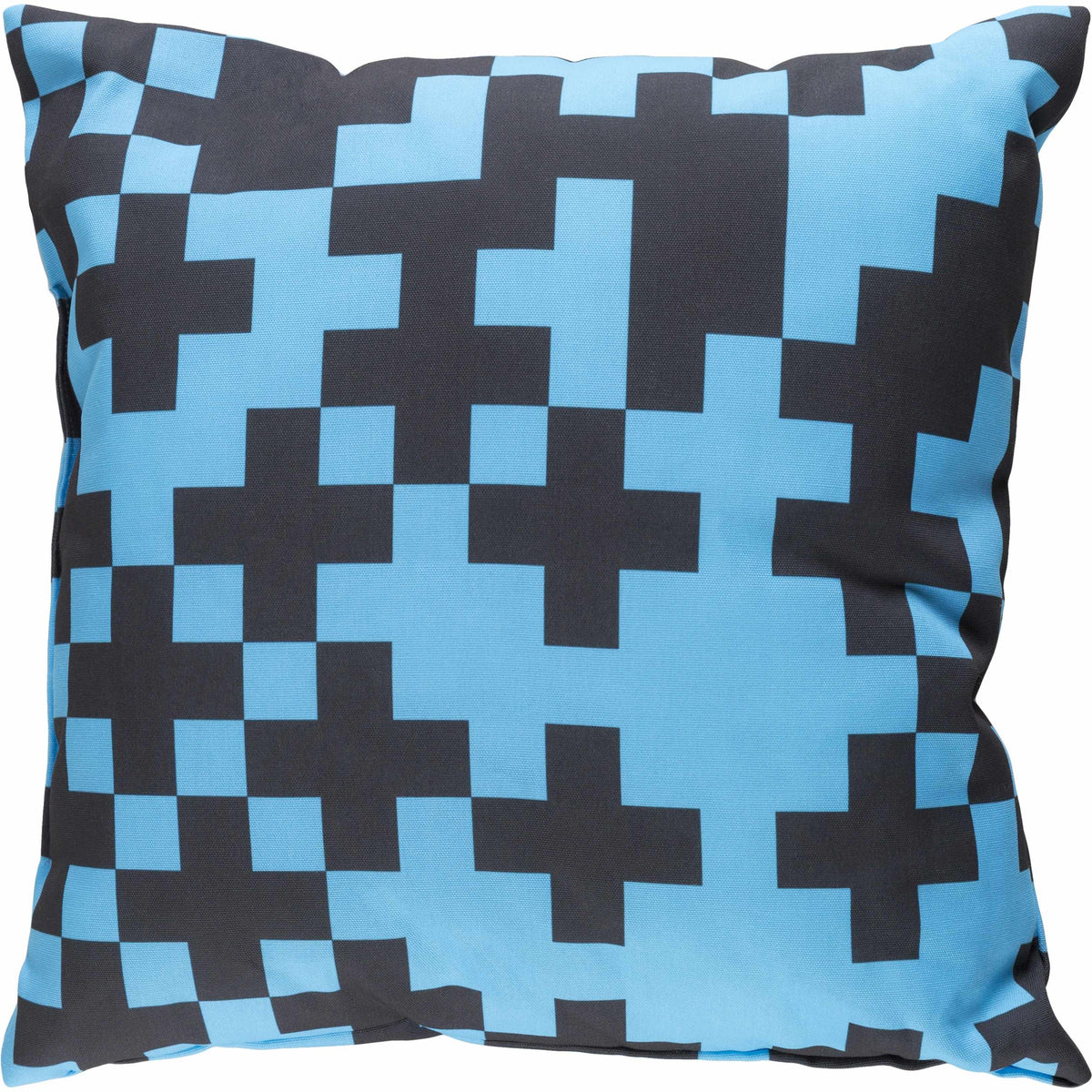 Kanta Blue Outdoor Pillow Cover – Boutique Rugs