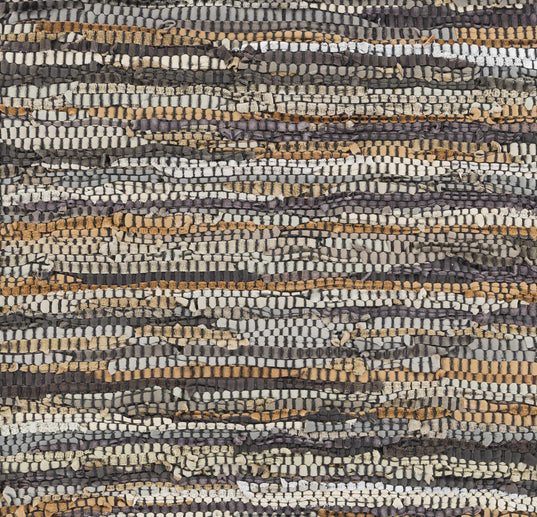 Hand Woven Leather Rag Rug – Boutique Rugs