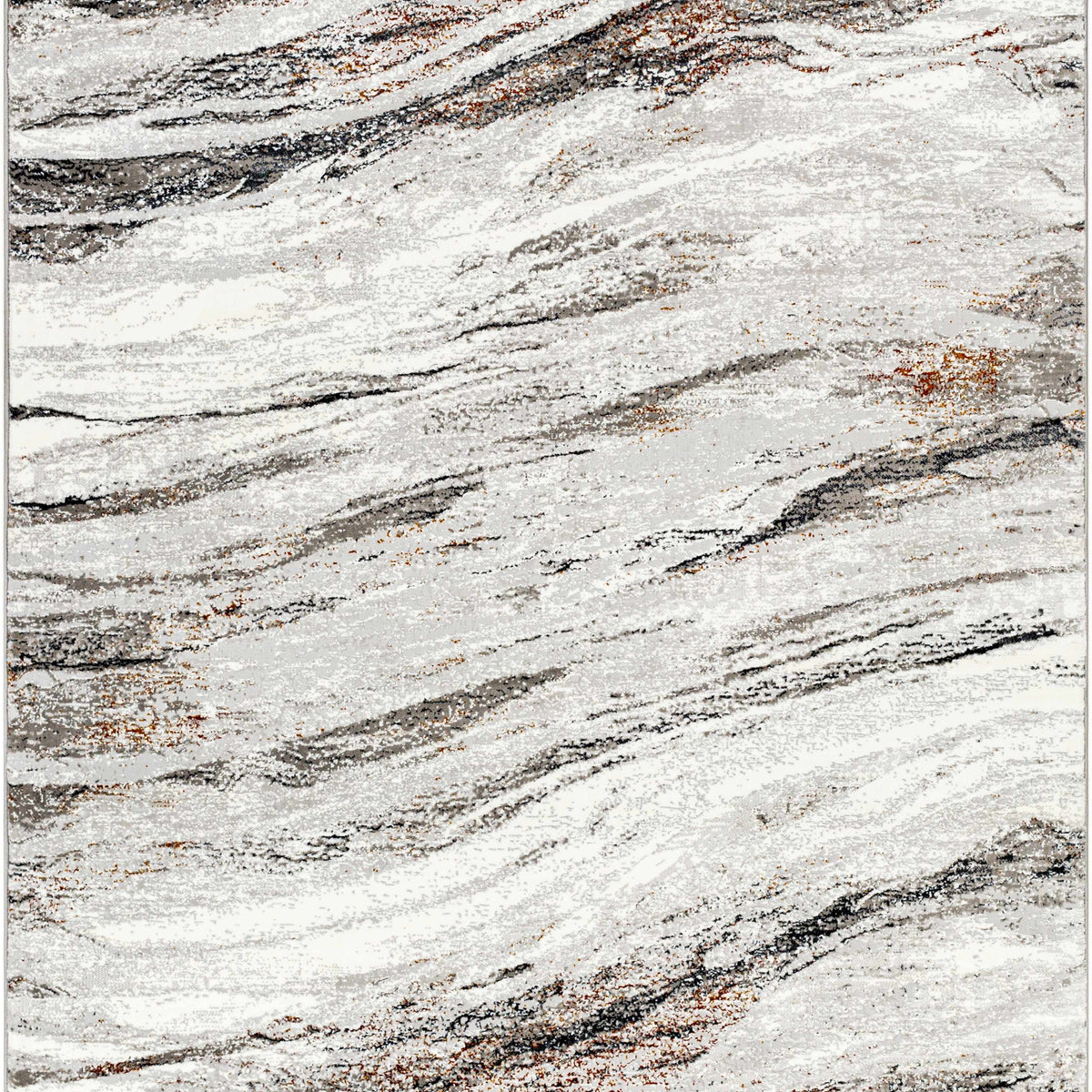 Glain Gray & Brown Marble Area Rug - Clearance – Boutique Rugs