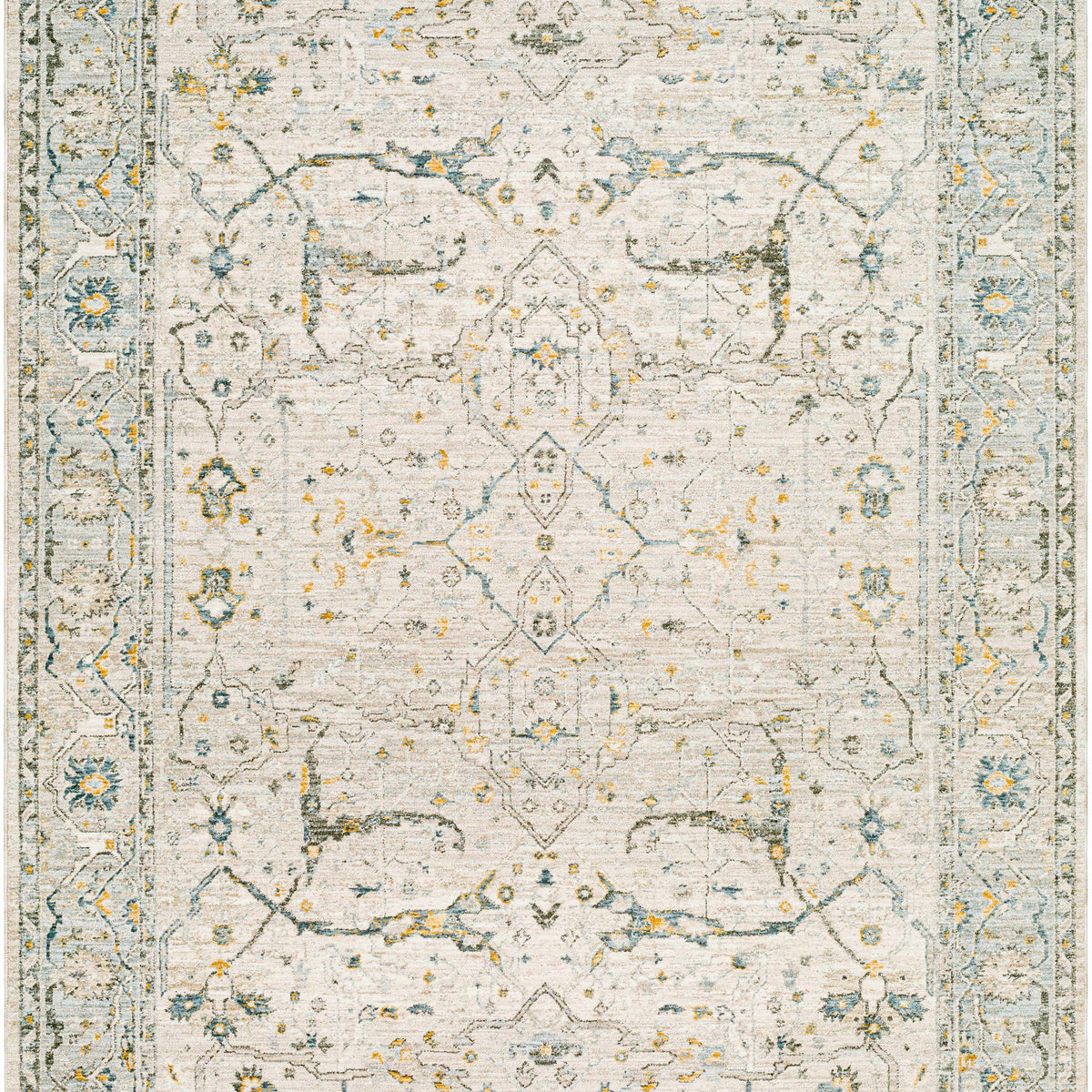 Aviva Off-White Textured Rug with Fringes – Boutique Rugs