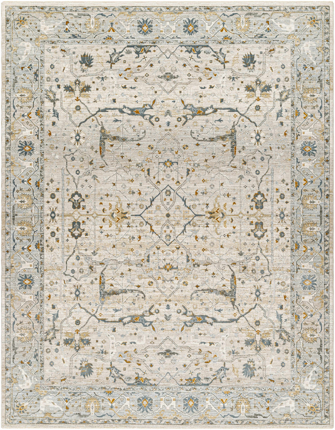 Aviva Off-White Textured Rug with Fringes – Boutique Rugs