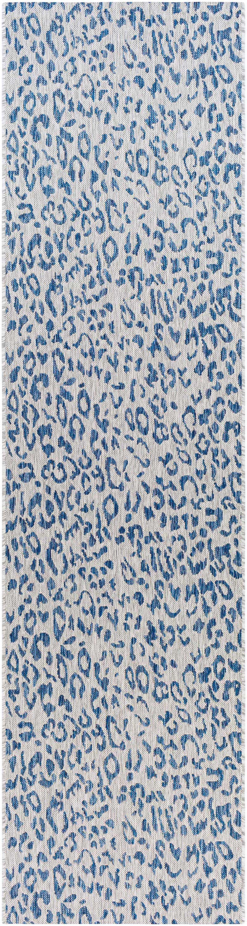 Skipsea Blue Leopard Performance Rug – Boutique Rugs
