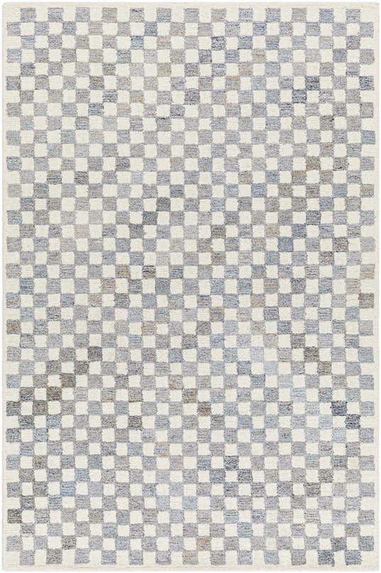 Halen Gray Checkered Area Rug – Boutique Rugs