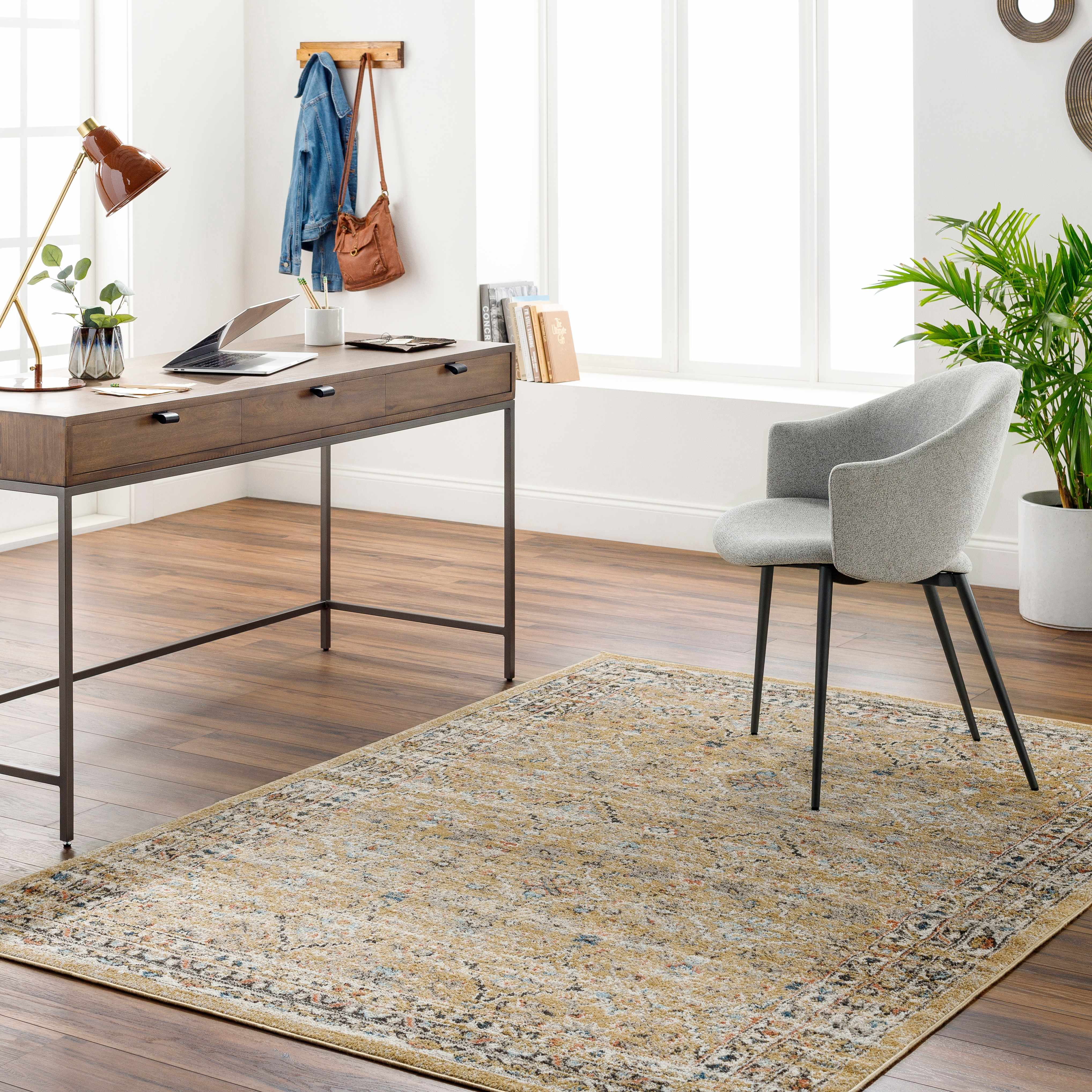 Ares Light Beige Area Rug - Clearance