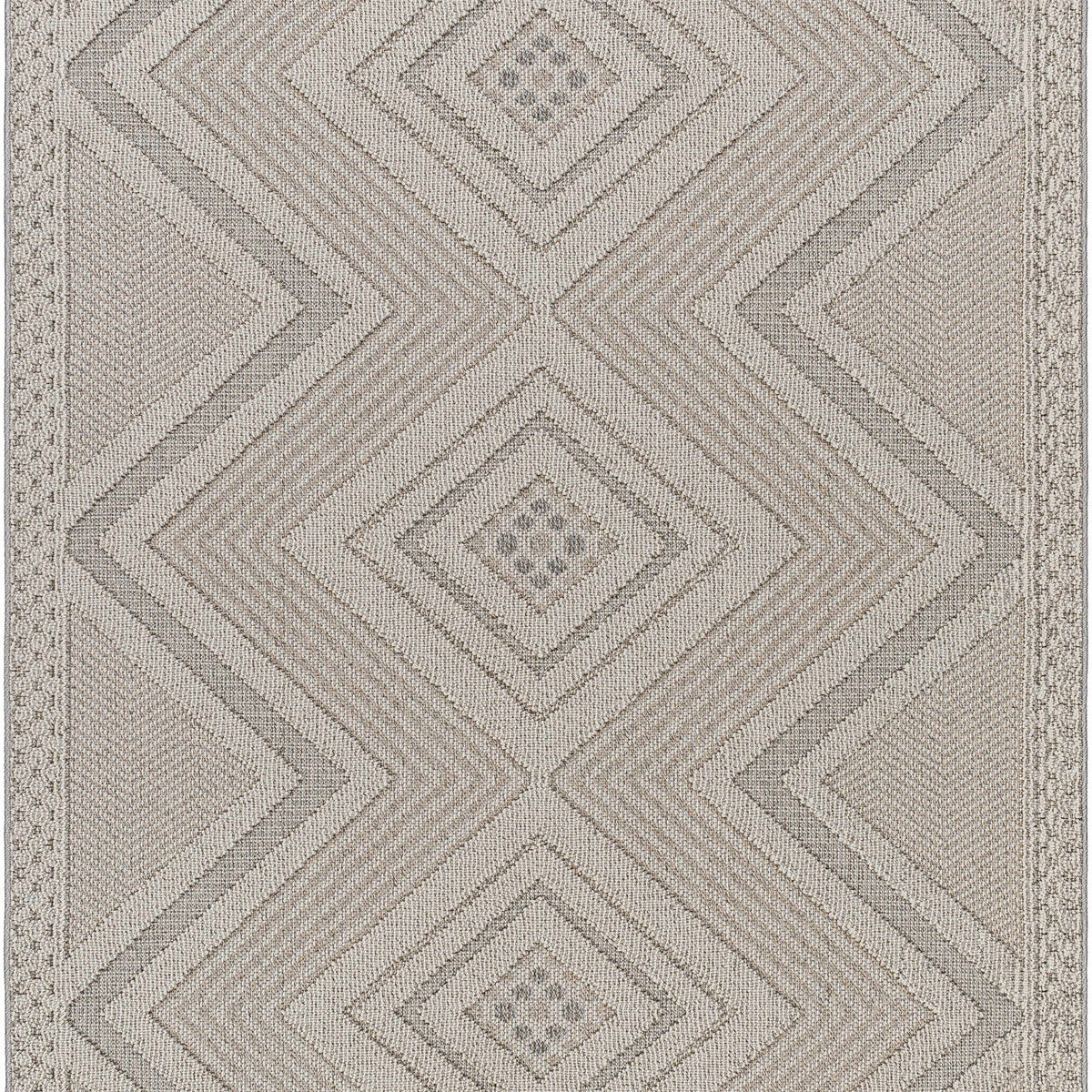 Aimee Natural Gray Outdoor Area Rug - Clearance – Boutique Rugs