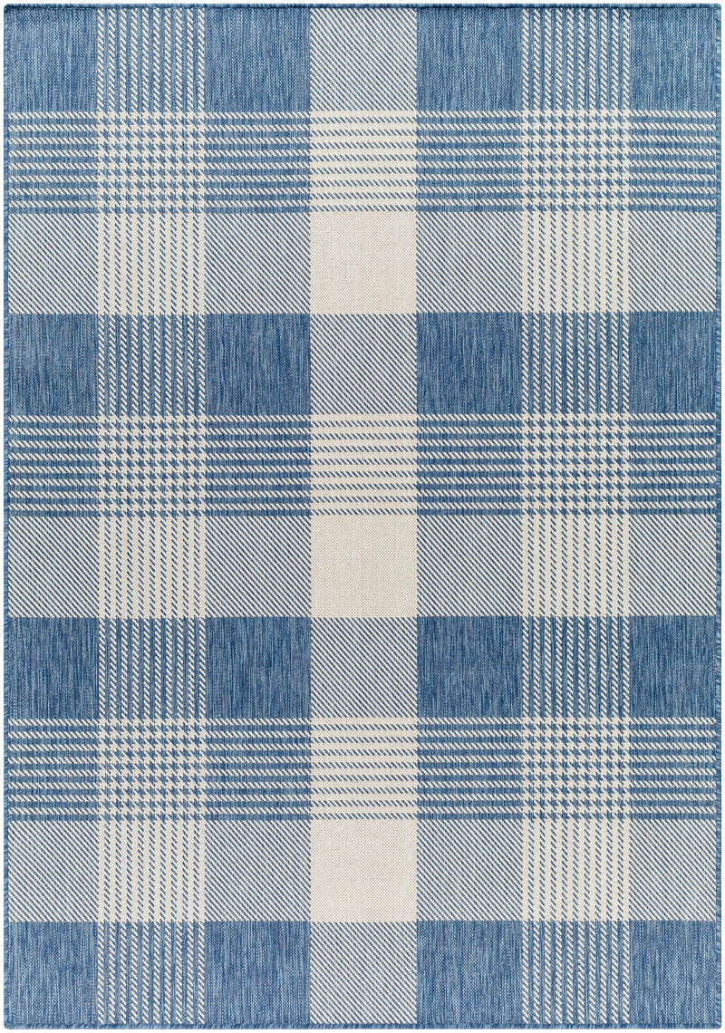 Aubin Blue Plaid Area Rug - Clearance – Boutique Rugs