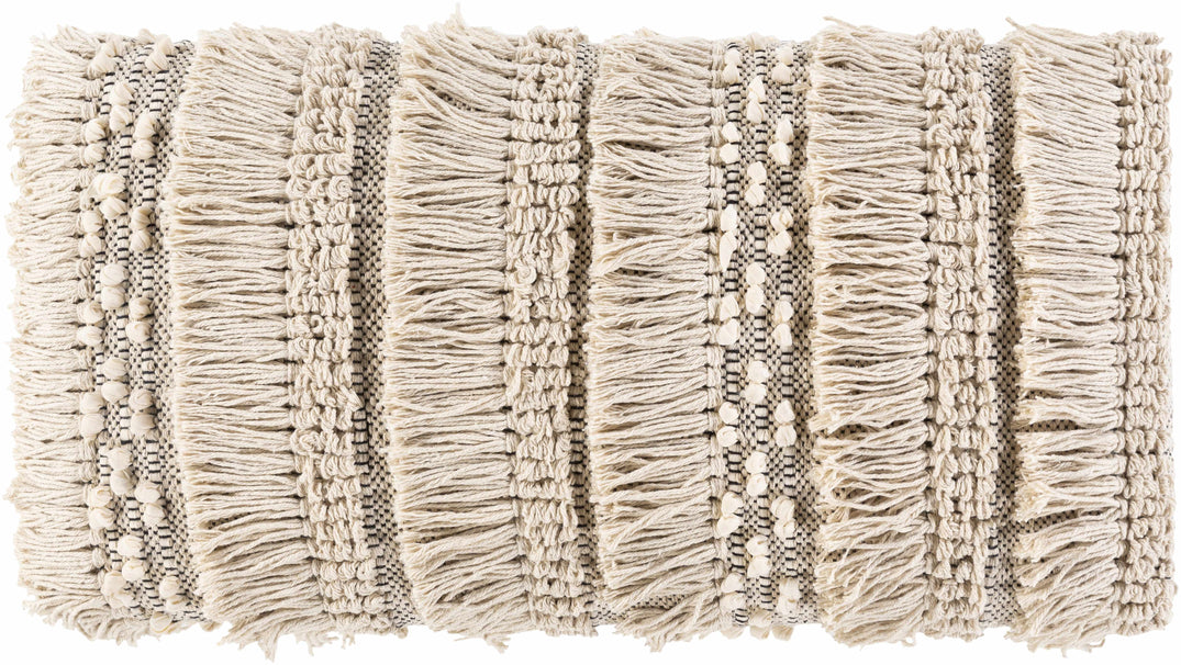 Tugbong Boho Fringe Knit Bench – Boutique Rugs