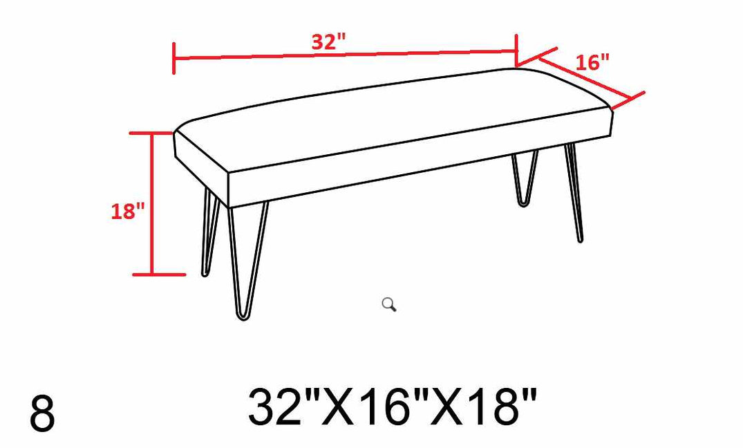 Tugbong Boho Fringe Knit Bench – Boutique Rugs