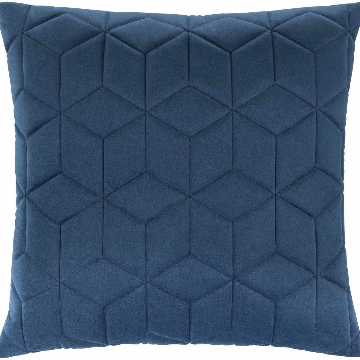 Wellington Dark Blue Square Throw Pillow - Clearance – Boutique Rugs
