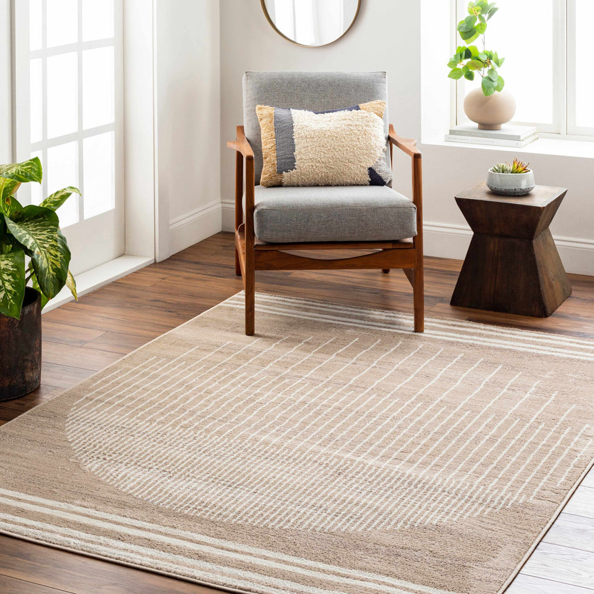 Yoad Geometric Mocha Area Rug – Boutique Rugs